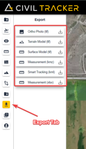Data Export - Civil Tracker